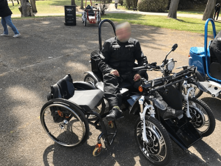 Mobile Dream, un quadricycle pour personnes handicapées
